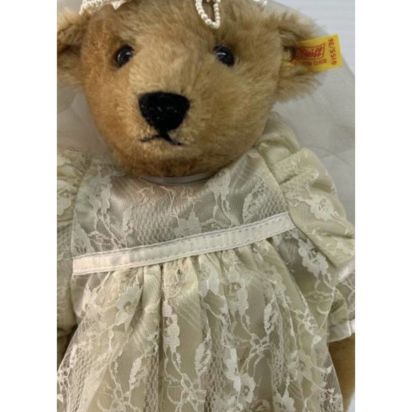 steiff | Toys | Steiff Victorian Wedding 36 Of 55 Bear Yellow Tag ...